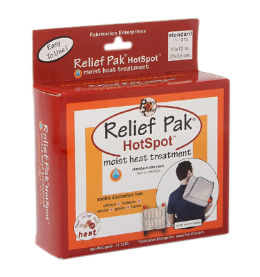 Relief Pak HotSpot Moist Heat Packs for Stiff Joints and Muscles