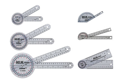 Baseline Plastic 360 Degree Joint Goniometer - ISOM (STFR) Calibrated