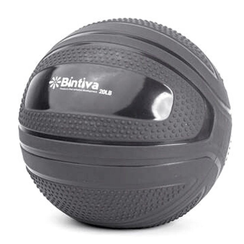 Slam Ball for Weight Lifting and Throwing Exercises, Textured, High Density
