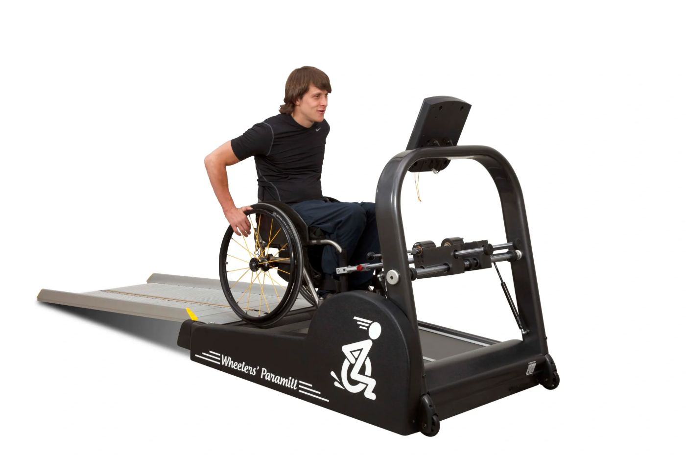 Paramill Enduro II Elite Narrow Split Roller Wheelchair Treadmill