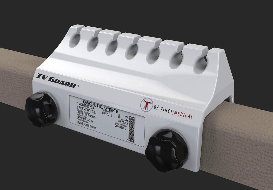 IV Guard Line Organizer by Da Vinci Medical, Set of 12