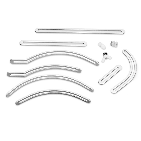 Component Kit for the Base 2 Outrigger With Line Guides, Wing Nuts, and ...