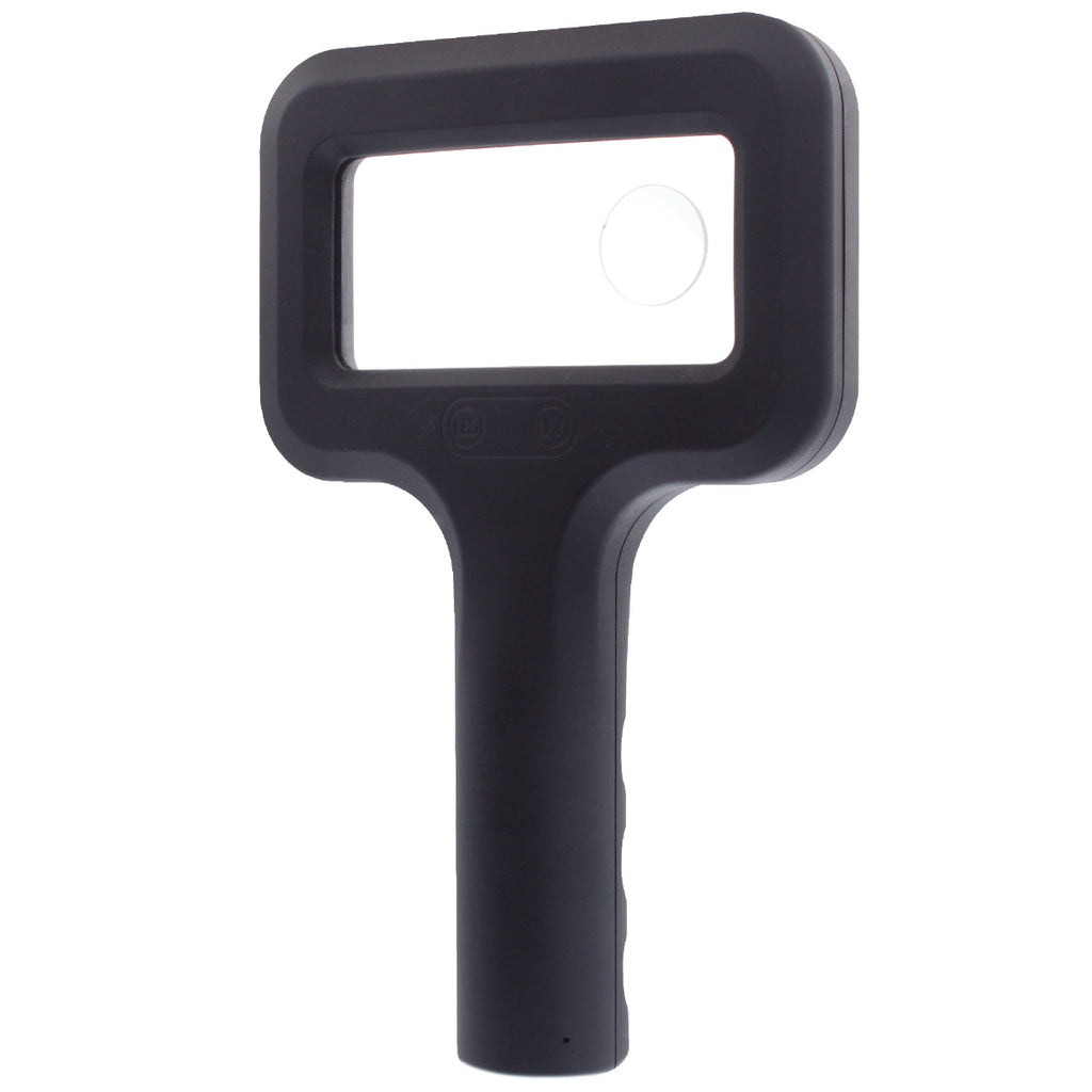 Hand Held Magnifying Glass with Light - Rechargeable with White and UV ...