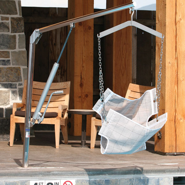 Elkhorn Manual Powered Pool Lift with 400 lbs. Capacity by Spectrum ...