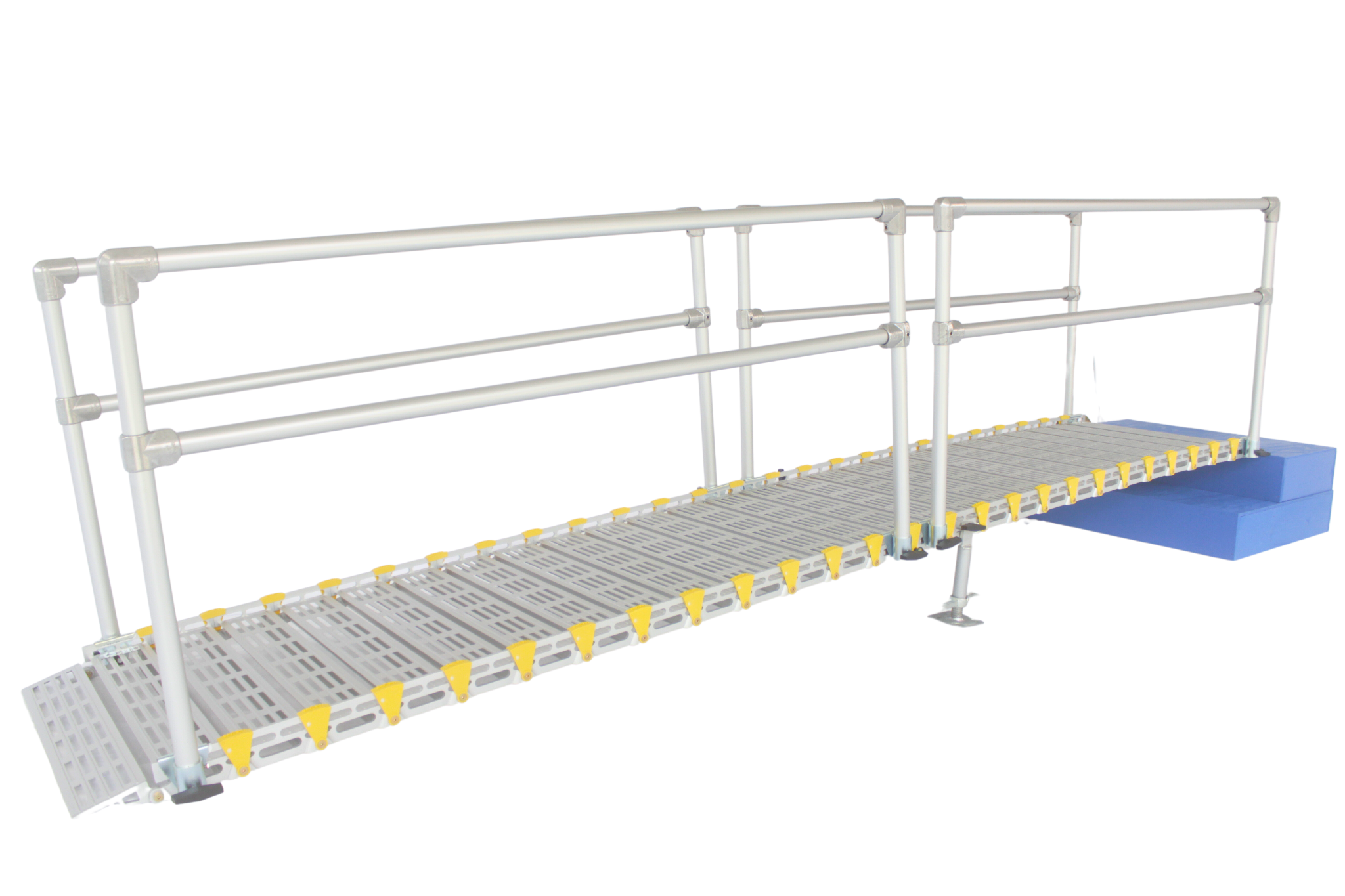 Aluminum Wheelchair Ramp - Modular Ramp Systems by Roll A Ramp | 48 in ...