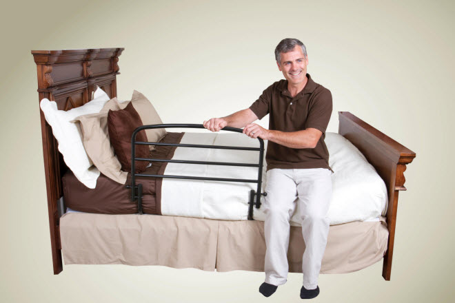 Bed Rail for Standard and Adjustable Beds - Freedom Click Extendable ...