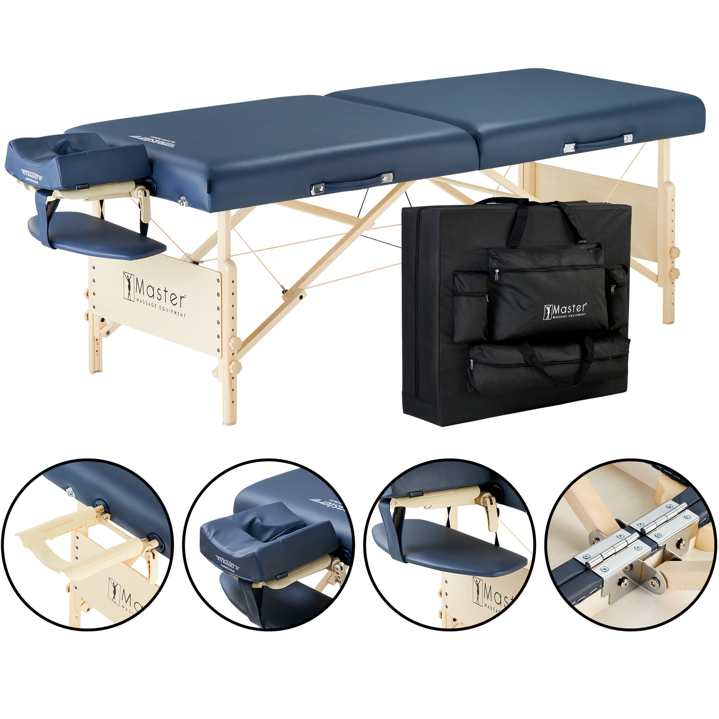 Master Massage Coronado Portable Massage Table with Optional Heated Top ...