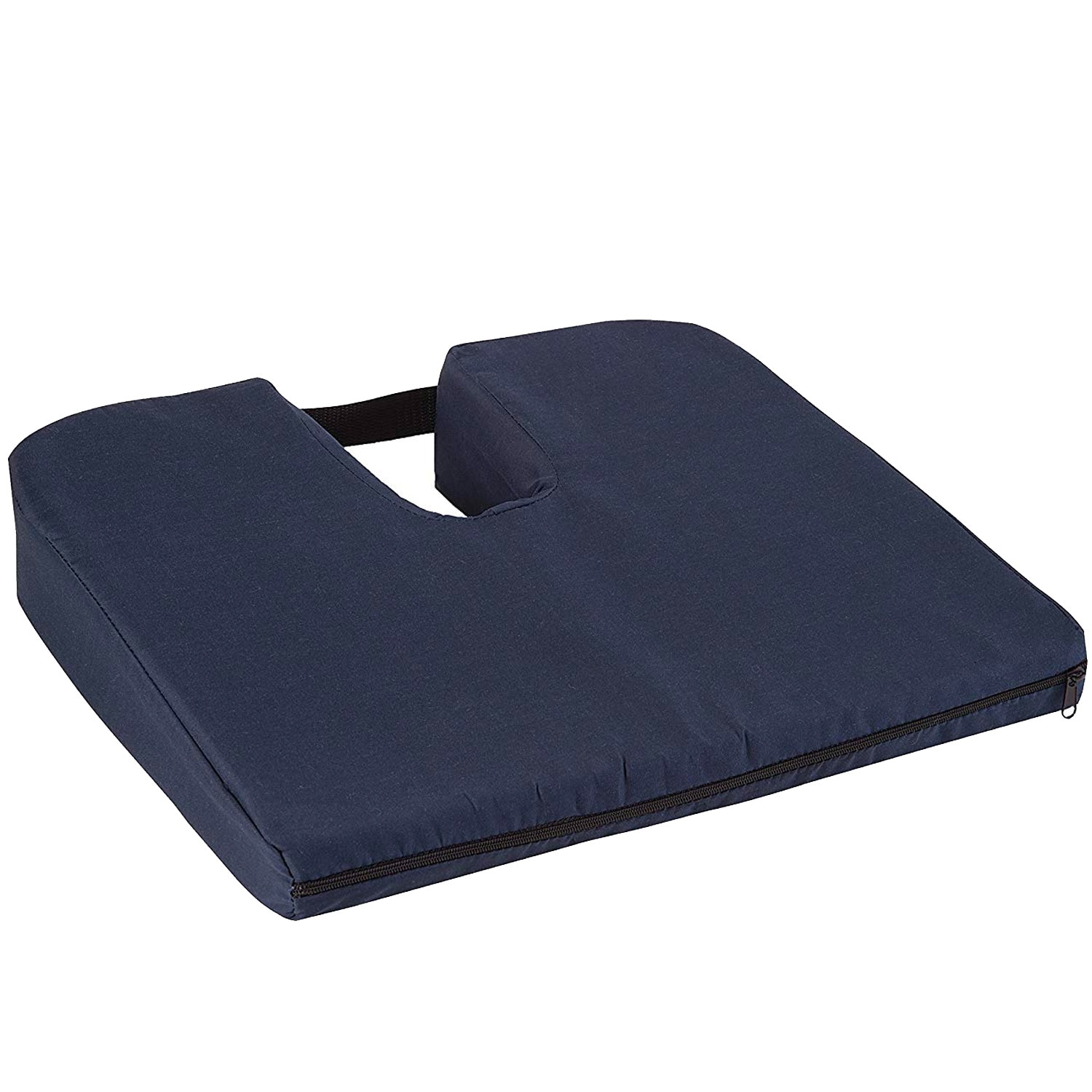 DMI Sloping Coccyx Cushion with Pressure Relief Opening for Lower Back ...