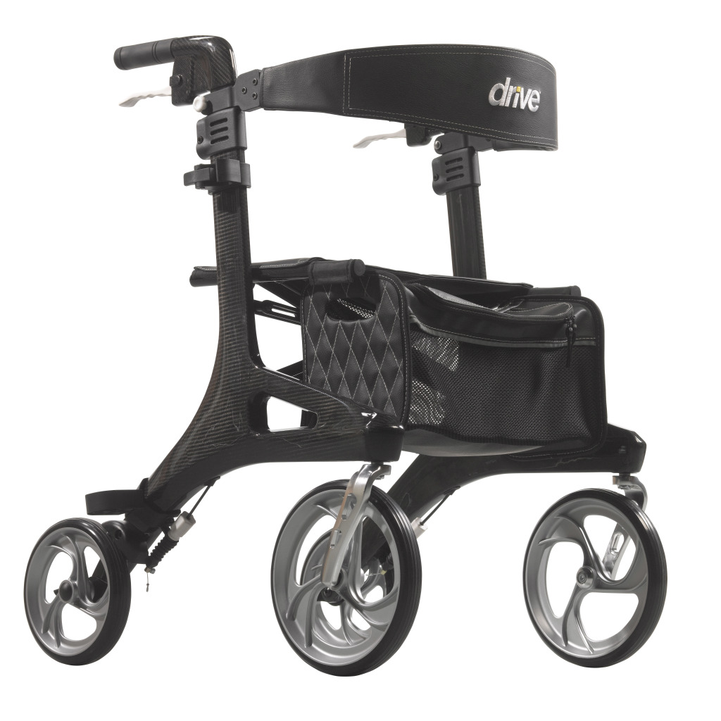 Drive Medical Nitro Elite Carbon Fiber CF Rollator
