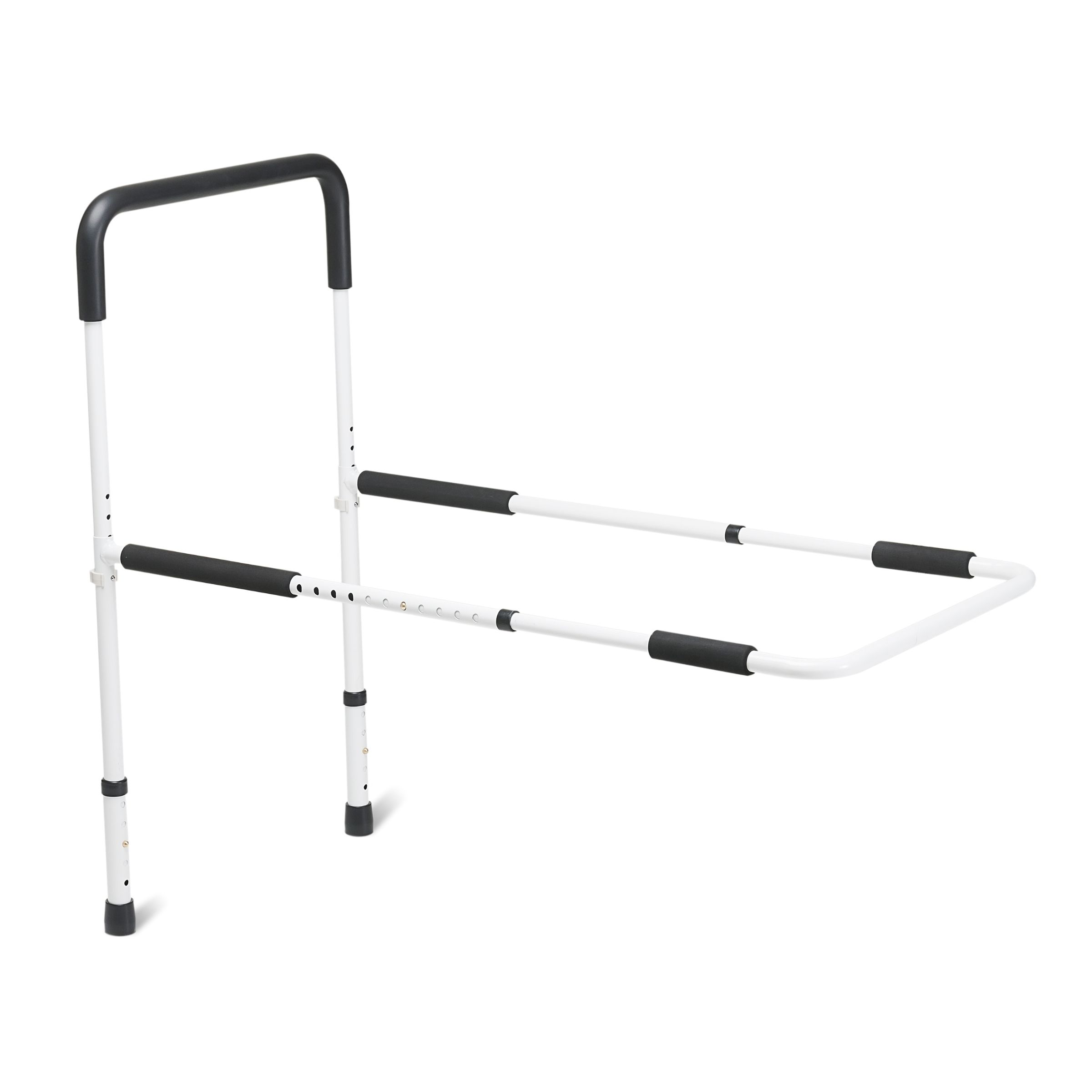 Adjustable Bed Assist Rail with Padded Handle for Safe Mobility and ...