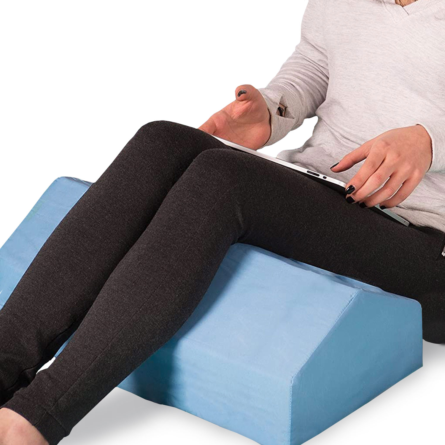Elevating Leg Rest Pillow | Multiuse Wedge for Body Support and Alignment