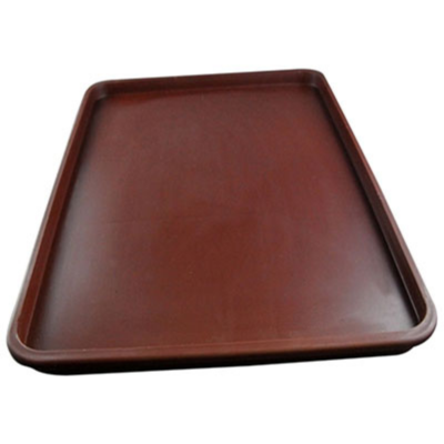 Insulated Stackable Food Tray with Plain or Compartments Surfaces