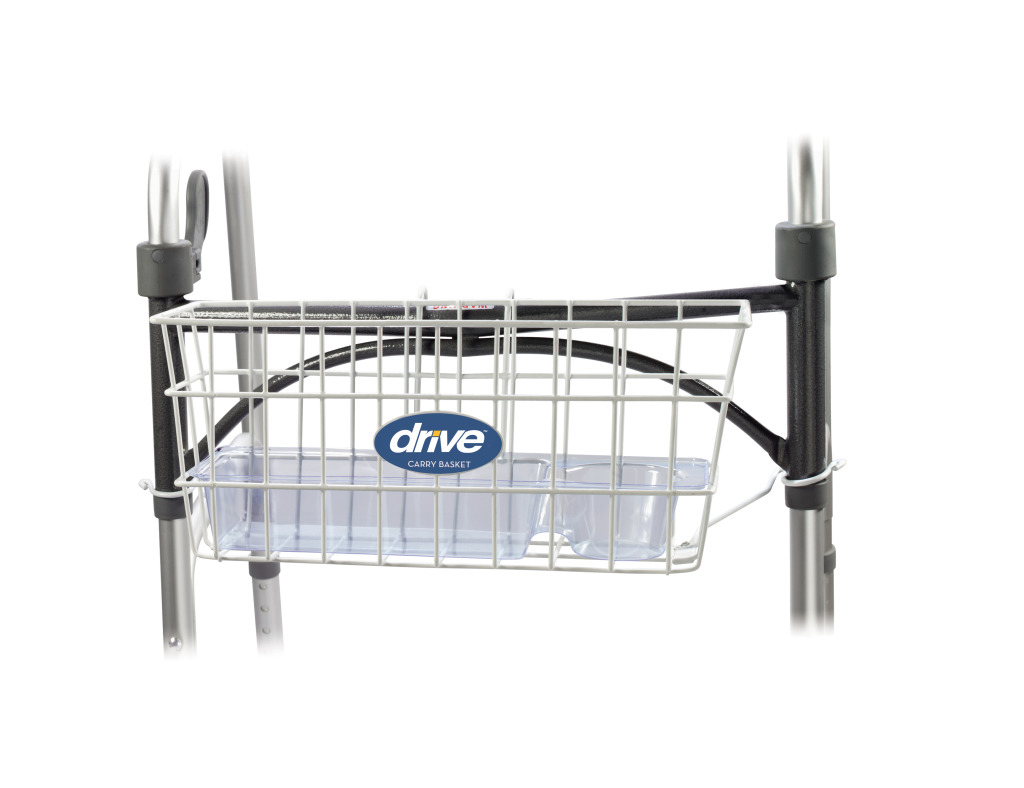 Drive Folding Walker Basket with Cup Holder