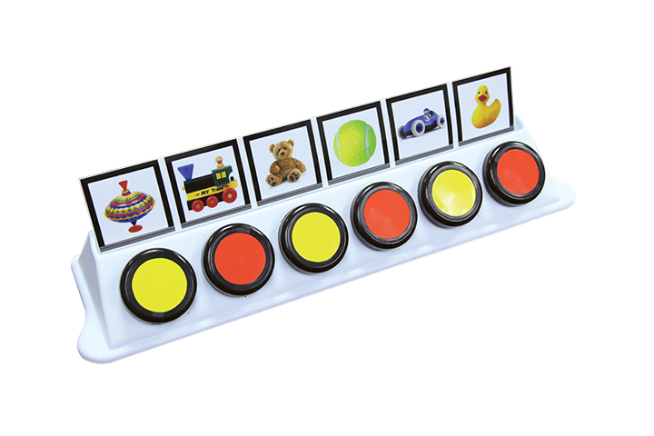Cheap Talk 6 Level Communication Aid for Visually Impaired
