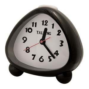 Talking Alarm Clock With Analog Face - FREE Shipping