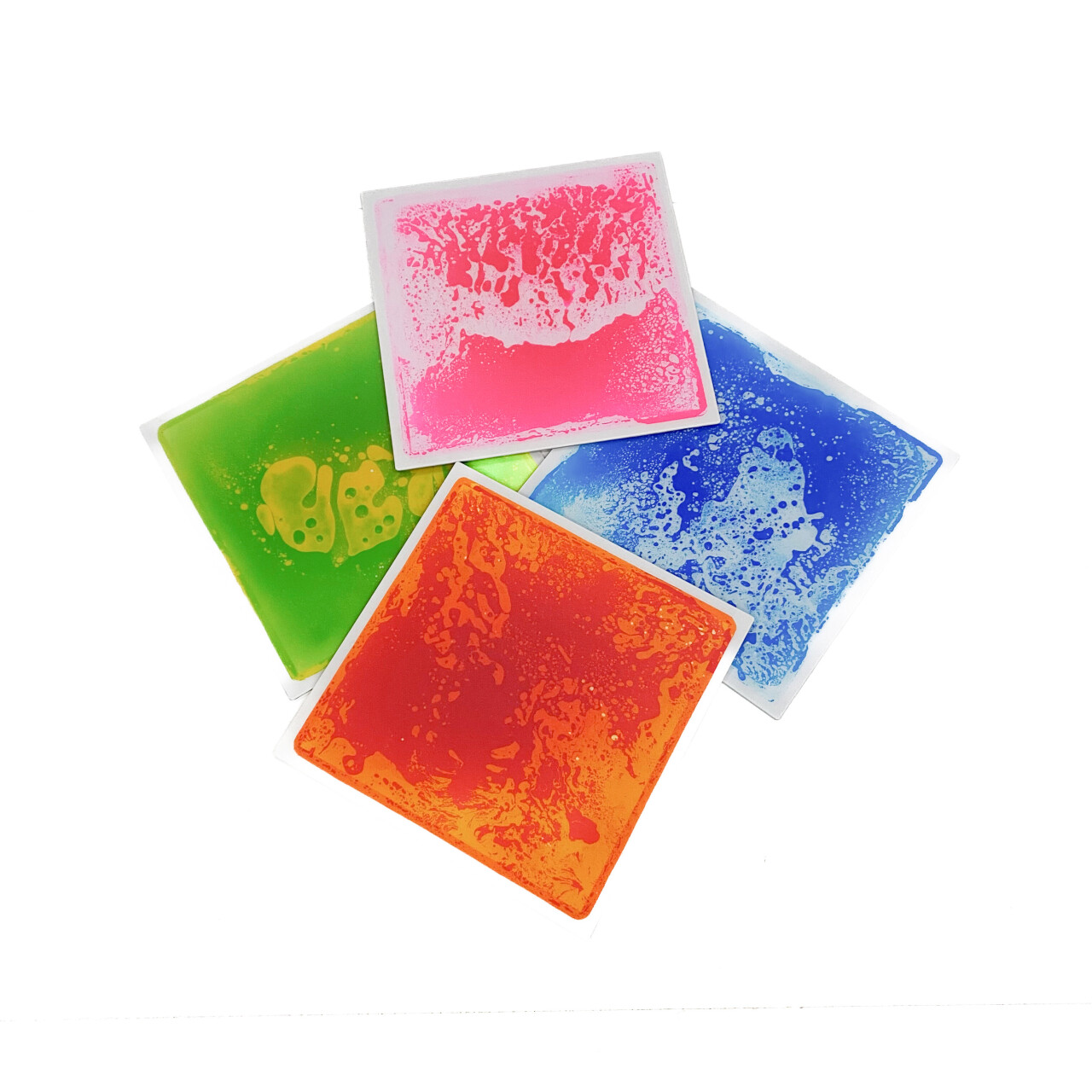 Liquid Floor Square Tile Sensory Activity Set by Kore Design
