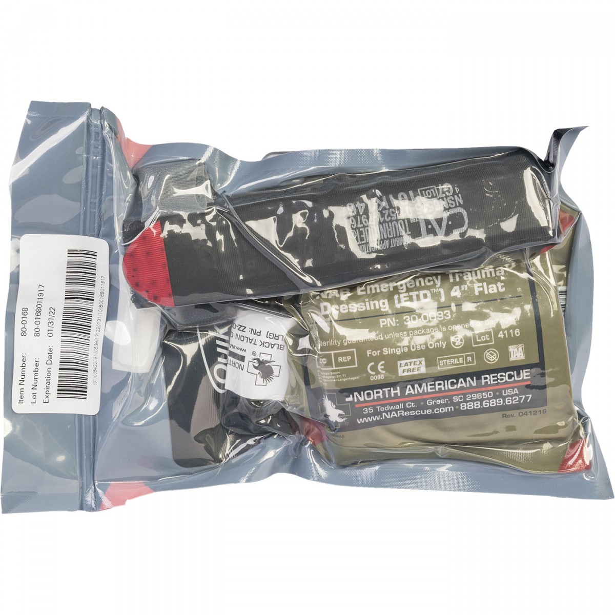 Individual Patrol Officer First Aid Kit - FREE Shipping