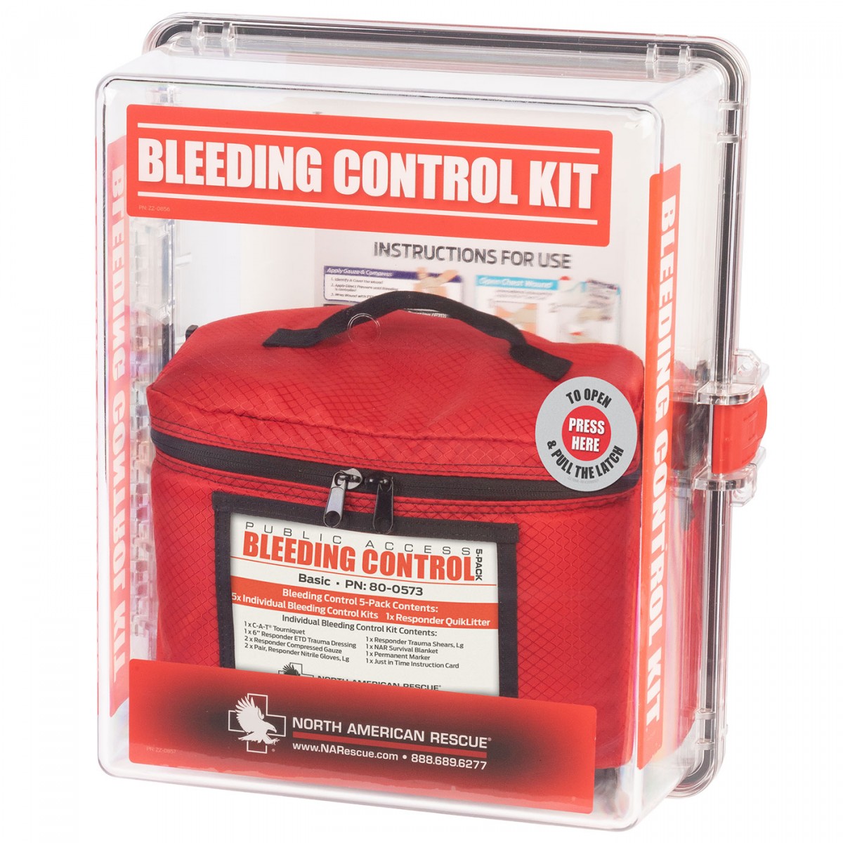 Public Access Bleeding Control Station | Wall-Mounted