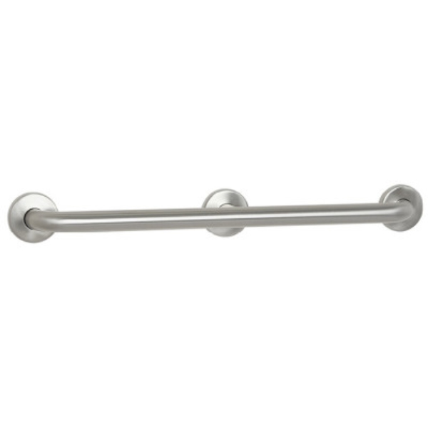 ADA Bariatric Grab Bar with Stainless Satin Finish - Holds up to 1250 ...