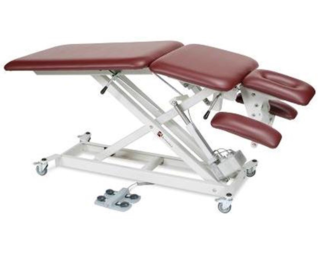 Electric Treatment Table with Elevating Midsection and Adjustable ...