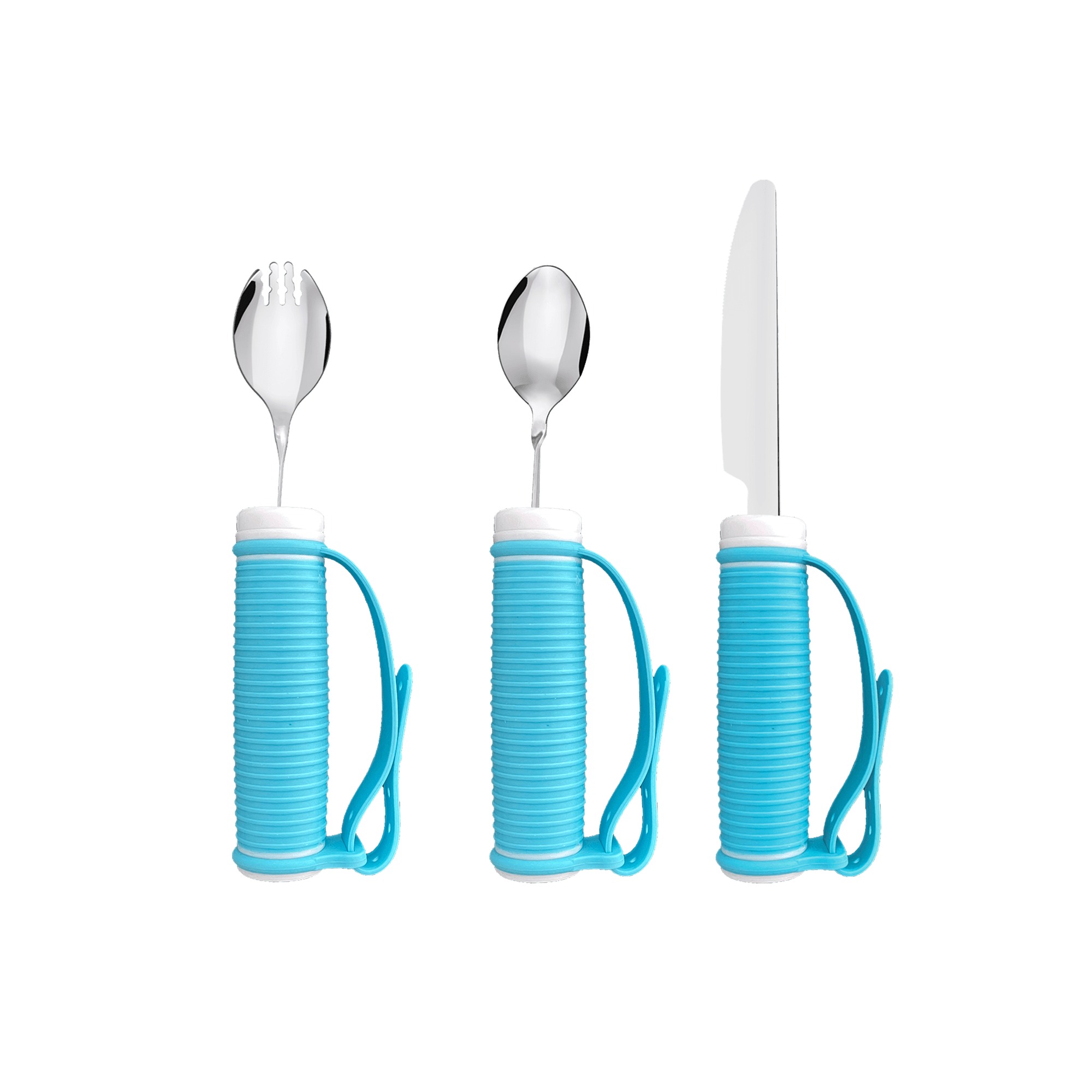 Adaptive Utensils with Cuffs and Adjustable Handles from VOCIC