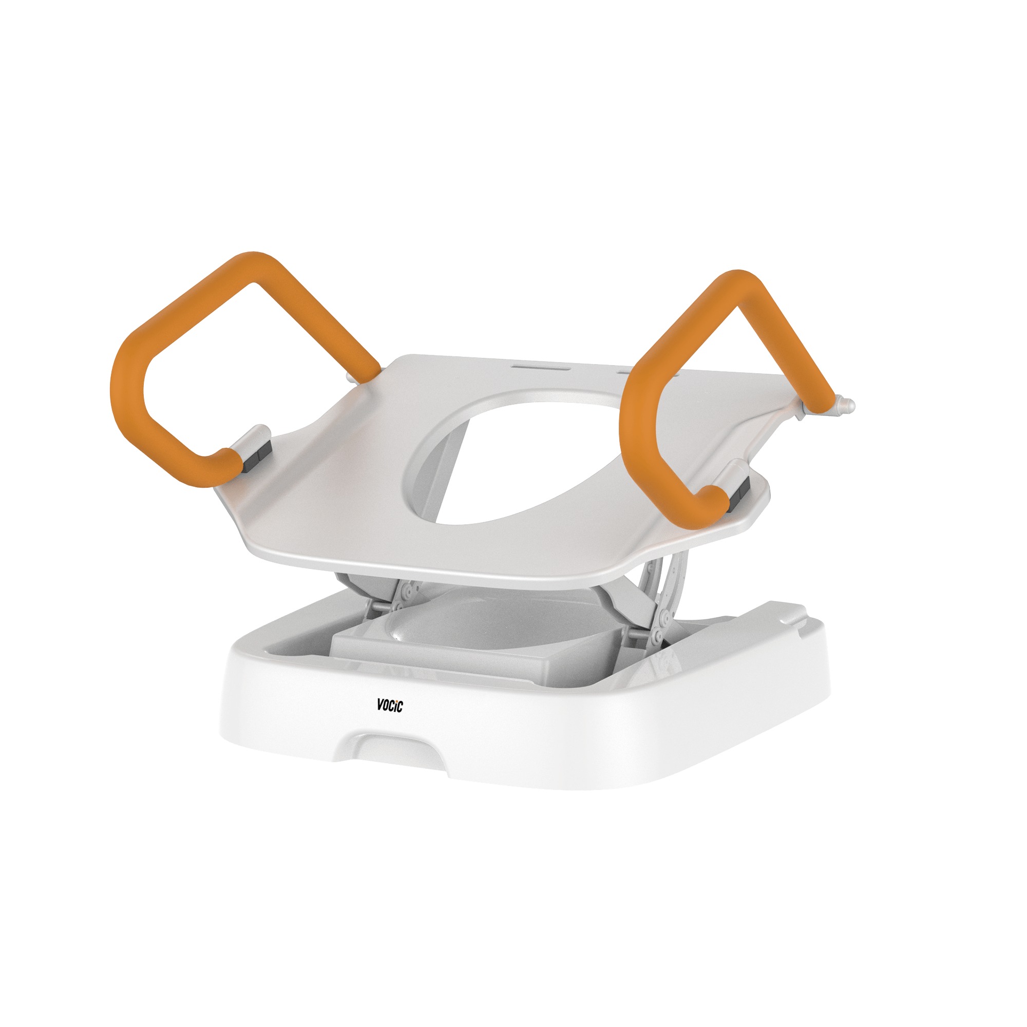 Adjustable Toilet Seat Lift - Comfort Steady AX12 by VOCIC