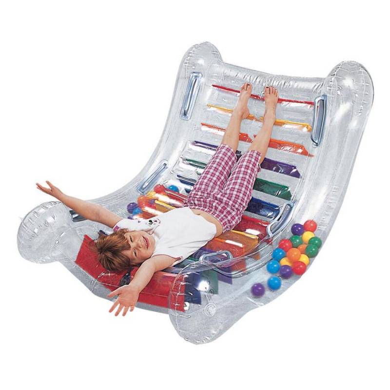 Inflatable Sensory Rocking Chair with Moving Balls for Preschool ...