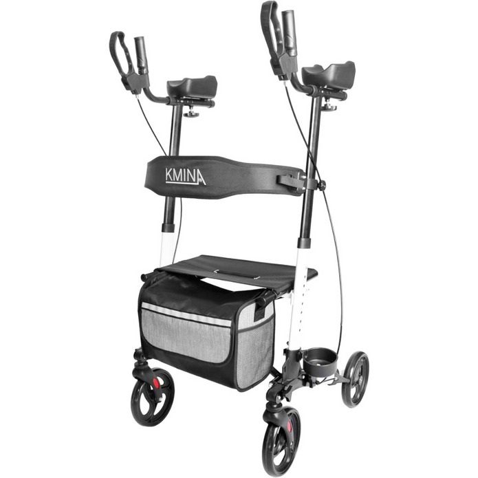 Upright Walker with Seat for Seniors - Forearm Support Platform Walker ...