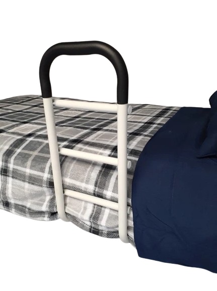 Bed Assist Rail with Non-slip Grip, Adjustable Height, and 250 lbs ...