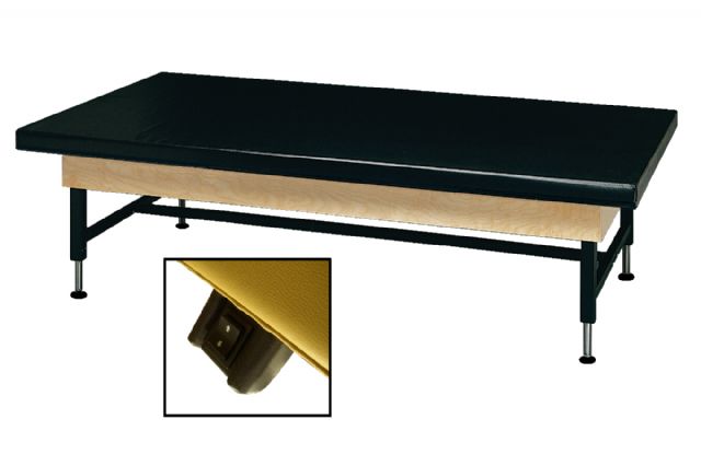 Bailey Economy Hi-Low Electric Upholstered Mat Table