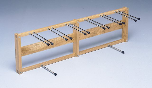 Bailey Crutch and Cane Organization Rack