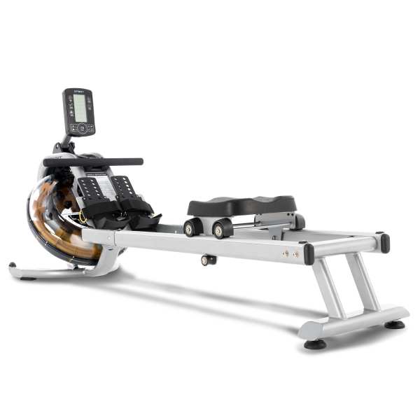 Spirit Fitness Water Rowing Machine for Home Use with LCD Monitor and ...