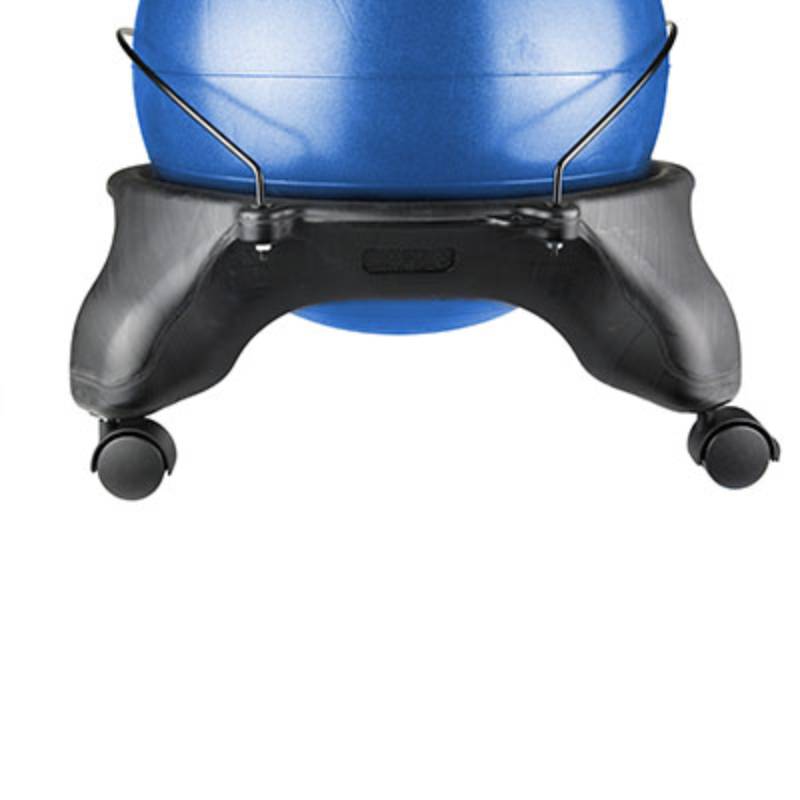 CanDo Mobile Exercise Ball Chair - Active Seating for Balance and Core ...