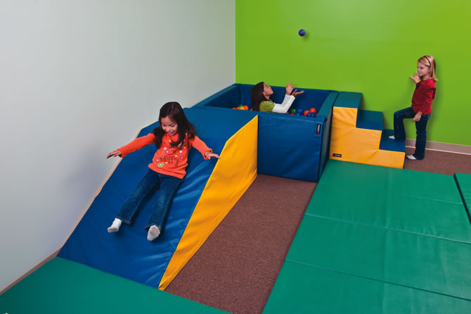 Crash Pit Steps and Slide BUY NOW - FREE Shipping