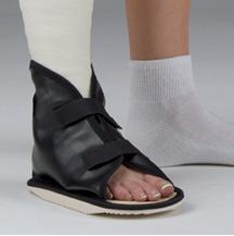 Vinyl Foot and Ankle Support Cast Boot - FREE Shipping