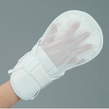 Hand Control Mitten with Hook and Loop Closure