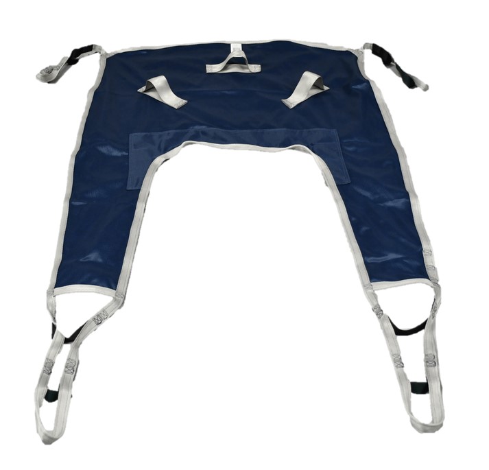 Deluxe Full Body Lift Sling with Padded Legs and Antimicrobial Fabric ...