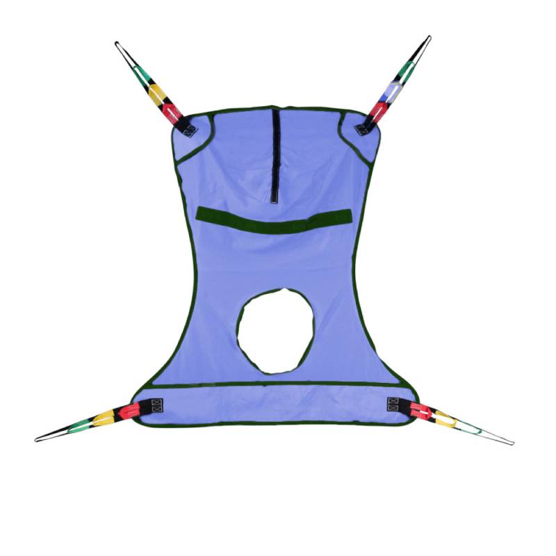 Disposable Full Body Patient Lift Sling with Commode Opening - Single ...