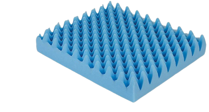 Egg Crate Chair Pad Made From Supportive and Soft Foam For Home and ...