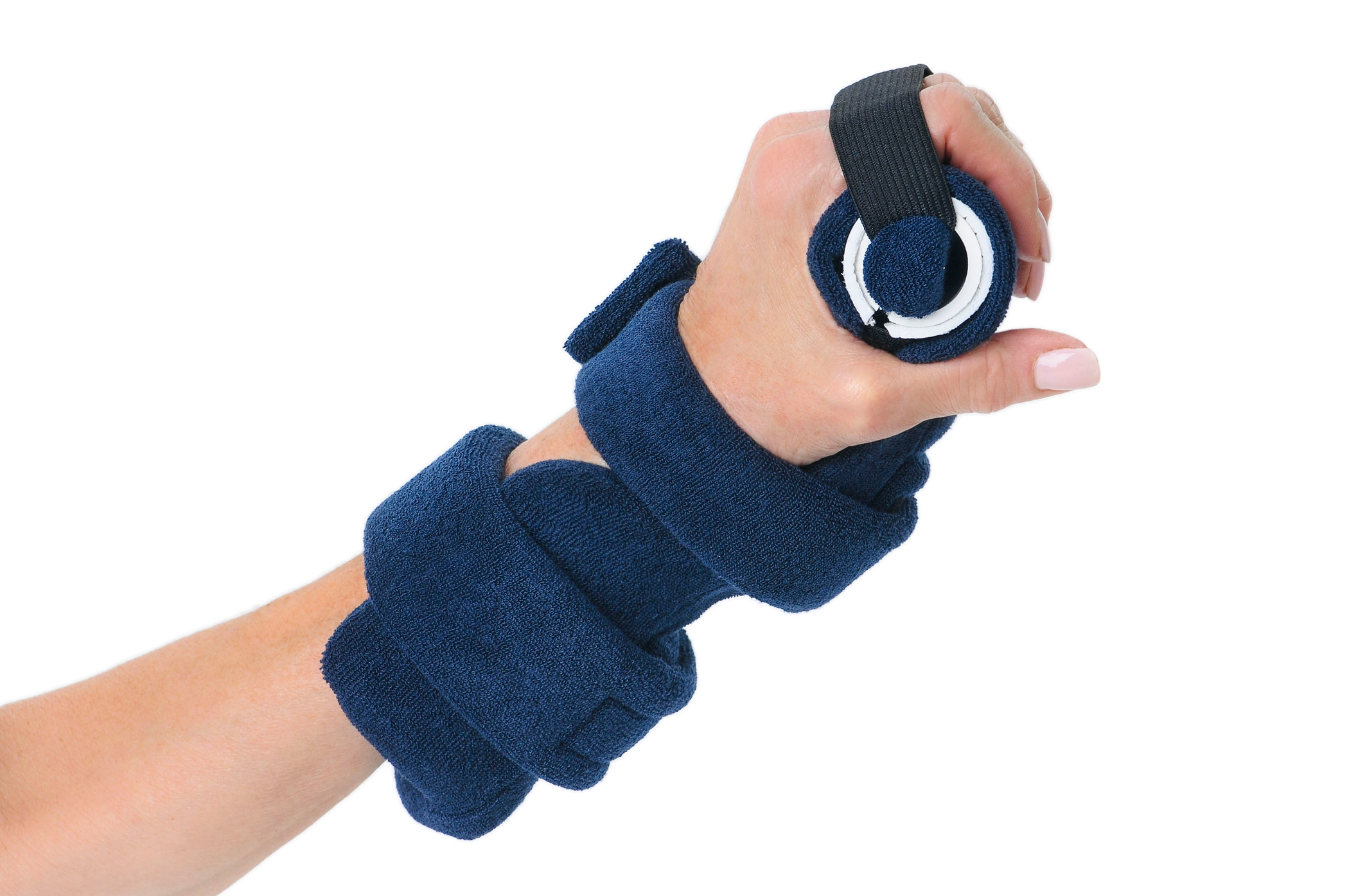 Comfy Splints Finger Extender Hand Orthosis and Finger Rolls