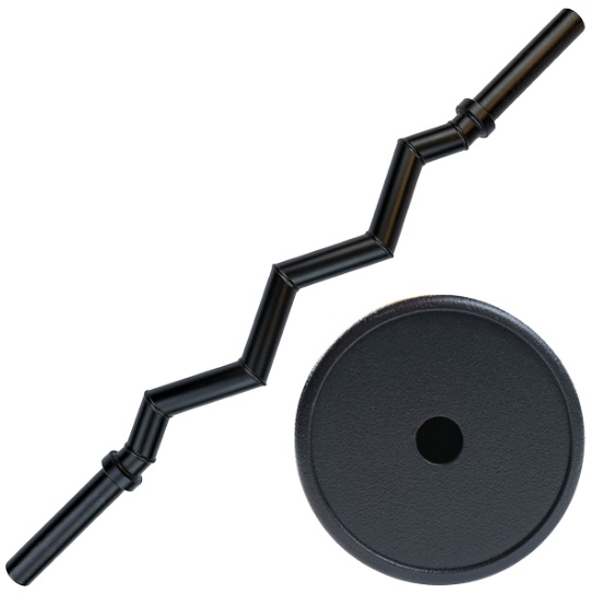 Body-Solid Fat Curl Bar for Improved Lifting Power