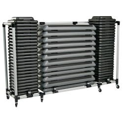 Rolling Storage Cart for Original Health Club Steps by DuraCart
