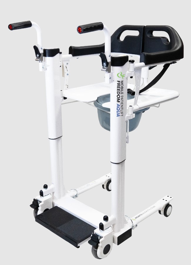 Patient Lift Transfer Chair, Waterproof for Bathrooms - Freedom Aqua by ...