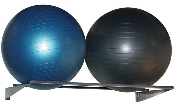 Stainless Steel Therapy Ball Wall Rack - FREE Shipping