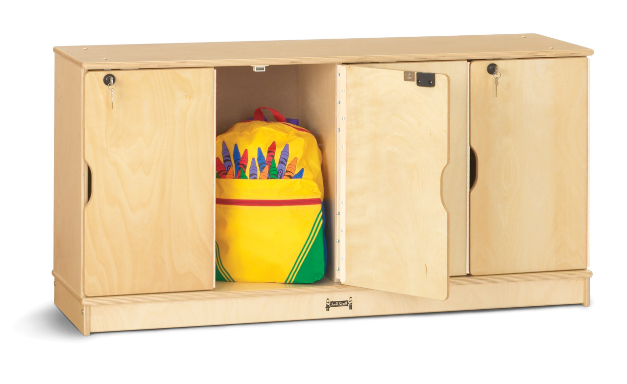 Classroom Lockable Lockers for Secure Storage with Stackable Design