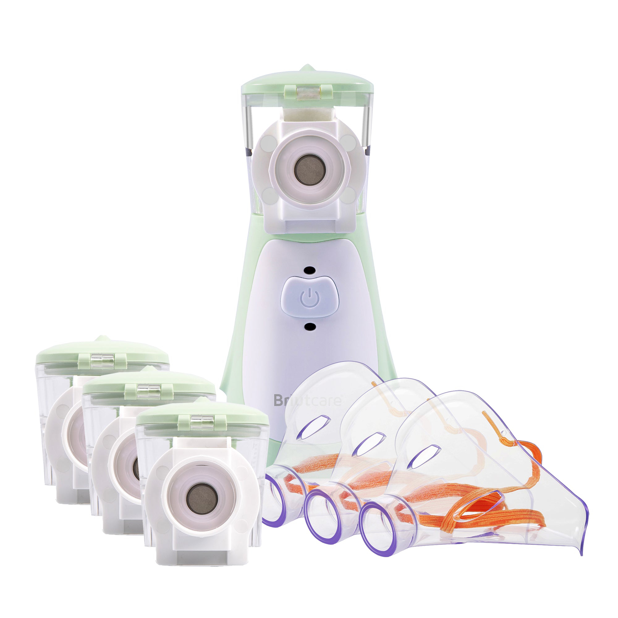 Nebulizer Kit Saver Bundle 2 with Cups and Masks by Briutcare