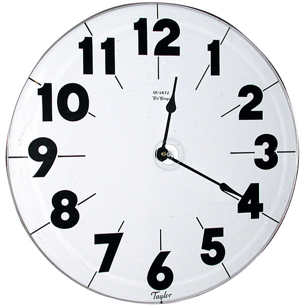 Super Low Vision Quartz Wall Clock - FREE Shipping