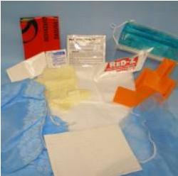 PPE Kit Essentials for Isolation, Includes Gloves, Masks, & Gown, Case ...