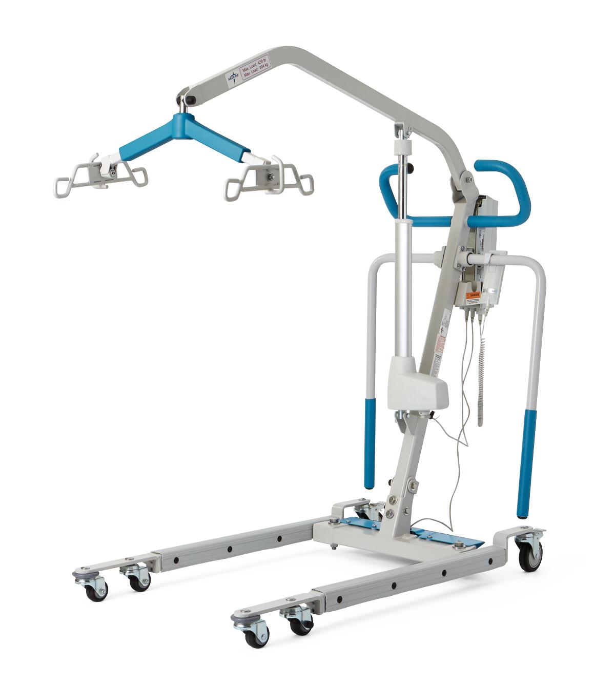 Medline Electric Patient Lift with Power-Adjustable Base by Medline