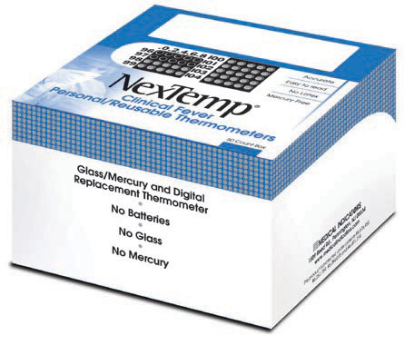 NexTemp Reusable Latex-Free Clinical Thermometer